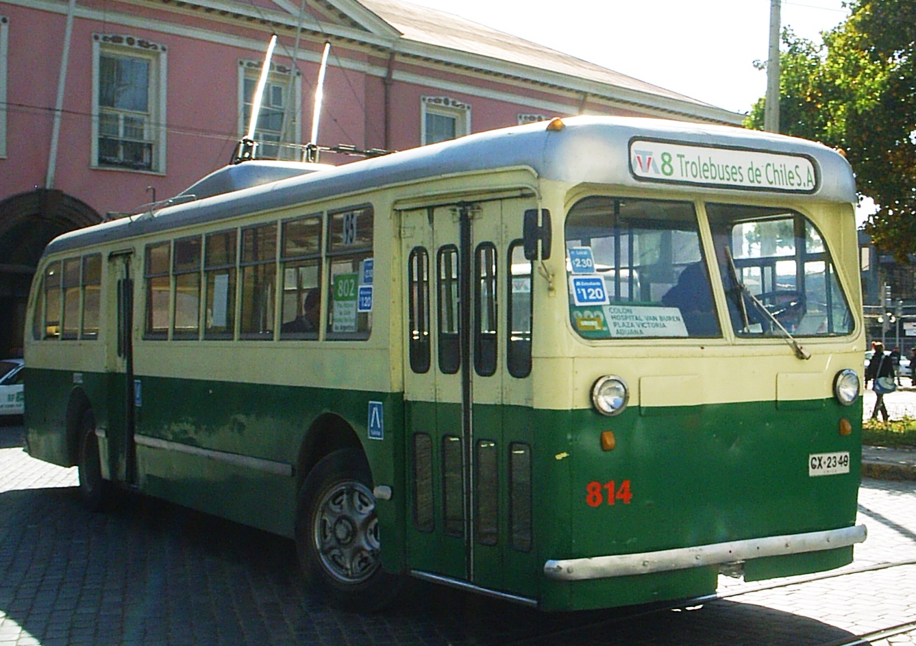 TROLEBUSES DE VALPARAISO CHILE