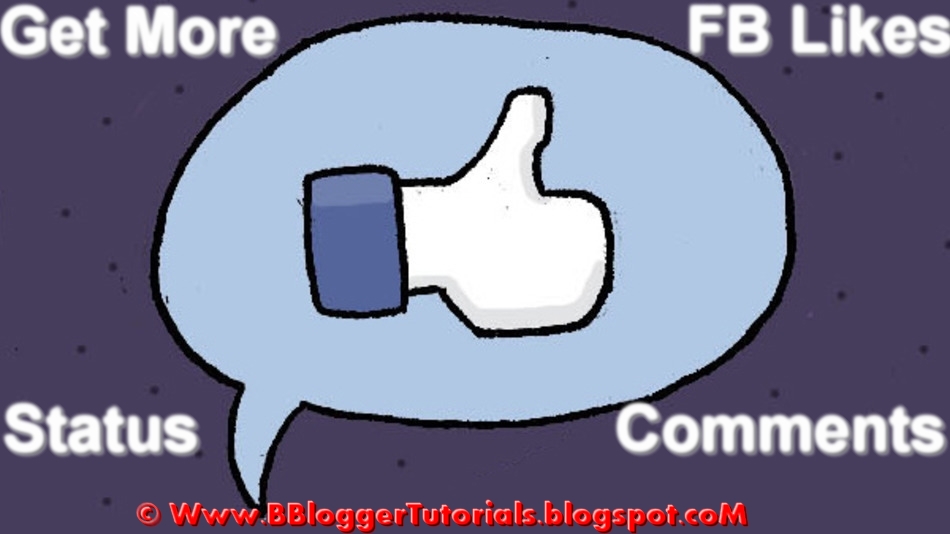 How To Get More Facebook Likes on Status & Comments For Free? ~ Log-Tutorial