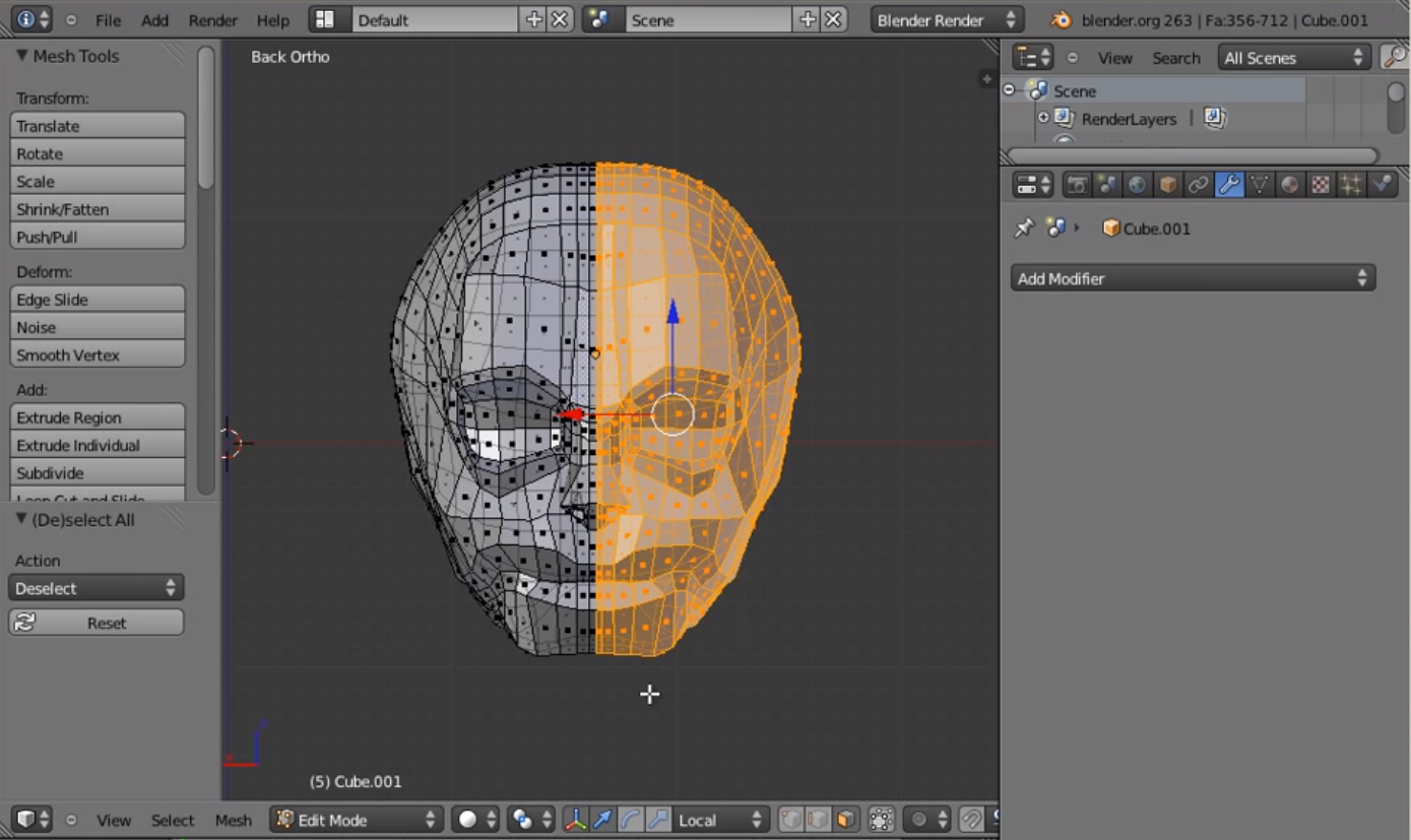 3dMesh Studio: Modelado orgánico en Blender