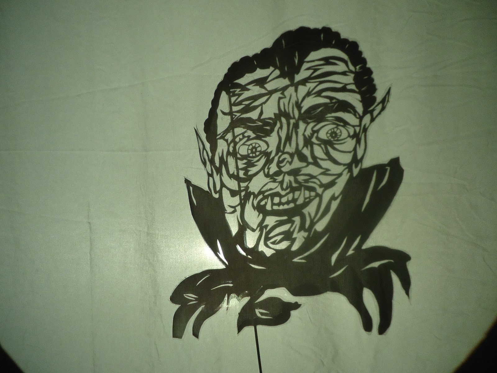 Rusty Nail Studio: Shadow Puppets for Halloween on Monster Island