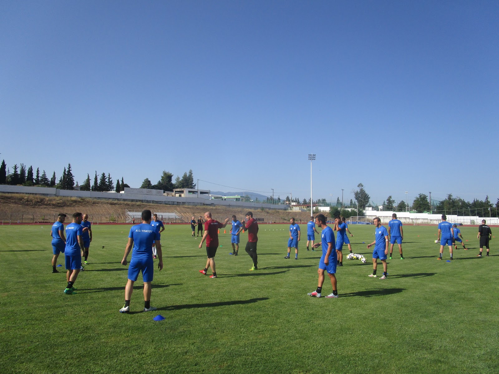 ΑΟ ΥΠΑΤΟΥ - HΡΟΔΟΤΟΣ F.C την Πεμπτη 9 Αυγουστου 18.00 μ.μ Στα Τρια ...