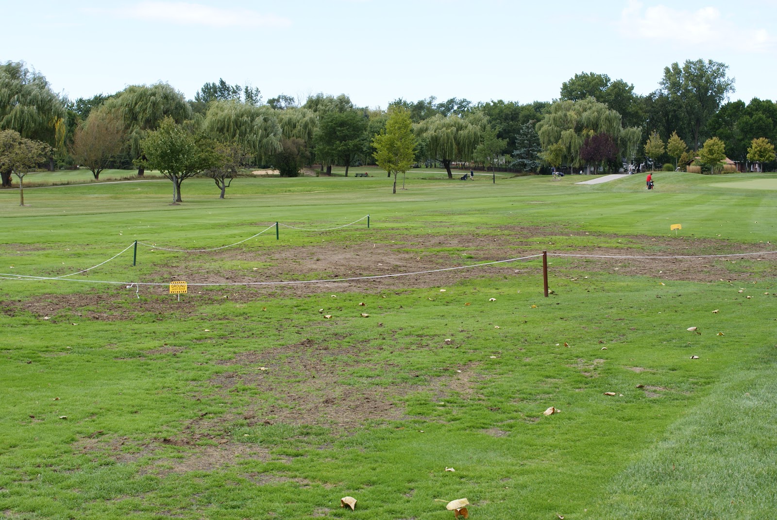 Sugar Creek Golf Course Blog: Summer of 2011 : Seeding Fairways