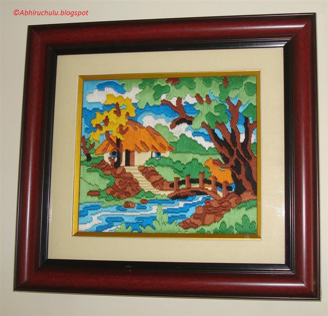 Abhiruchulu: Long Stitching - Village View