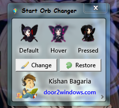 Windows 7 Start orb changer - Nekowai | Anime Daisuki