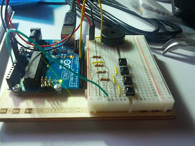 ygyfreezone: Arduino Starter Kit - Chapter 07 and 08