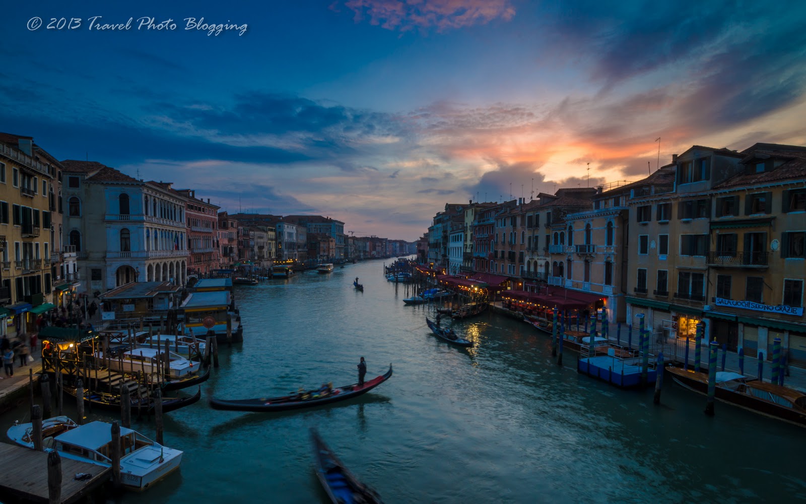 Travel Photo Blogging: Venice in photos - Before and after sunset