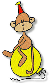 Imágenes Bordadas de Monitos. - Oh My Bebé!