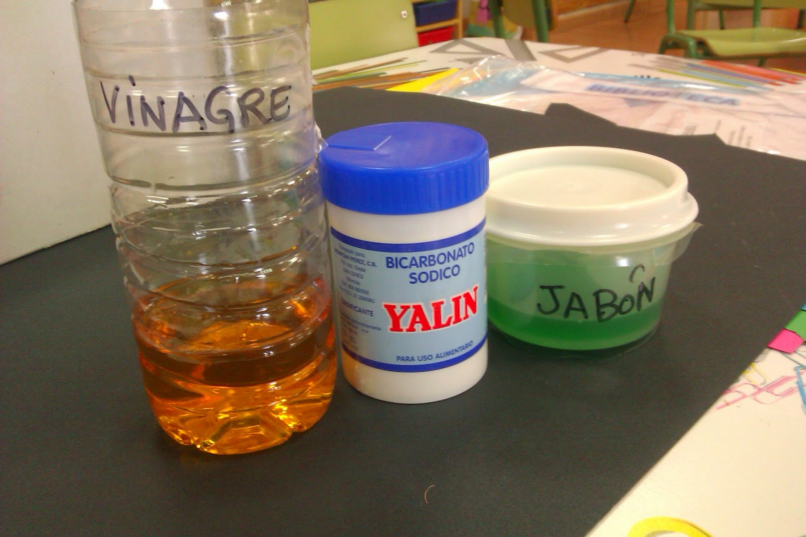 mi rincón de infantil: EL EXPERIMENTO DE HOY: NUESTRO VOLCÁN