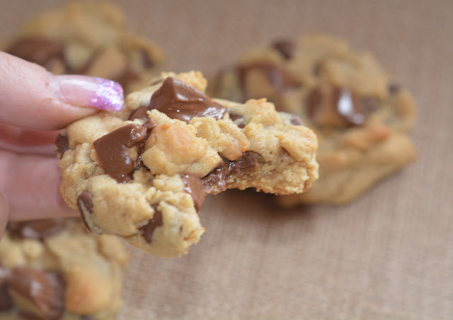 OVER THE TOP REESE'S PEANUT BUTTER CUP COOKIES - Hugs and Cookies XOXO