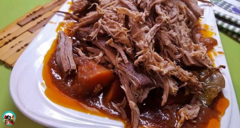 Carne mechada tradicional - ¡Huele Bien!