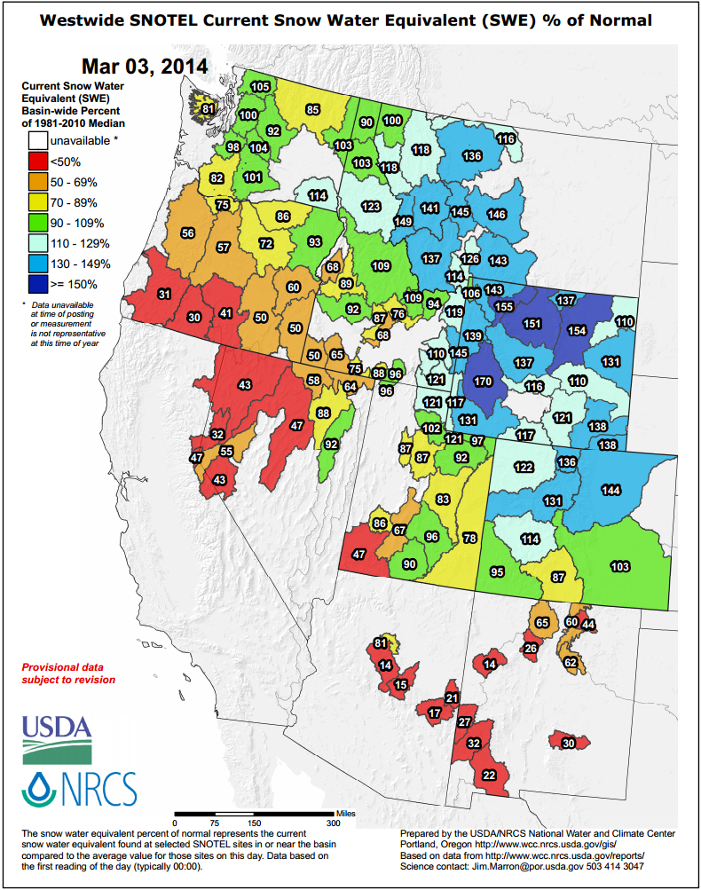 Utah Weather: March 2014
