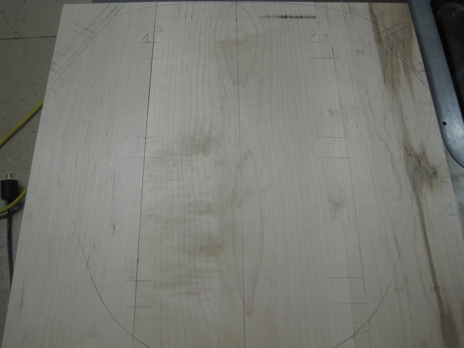 Woodworking, The cure for loose stools: 2nd step. Dadoing