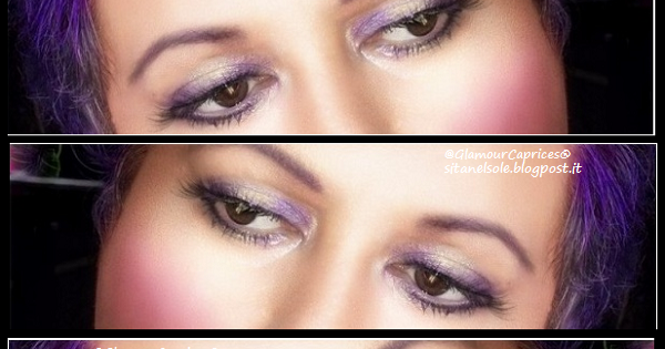 GlamourCaprices: MakeUpParty: Pupa Golden and Purple EyesMakeup ...