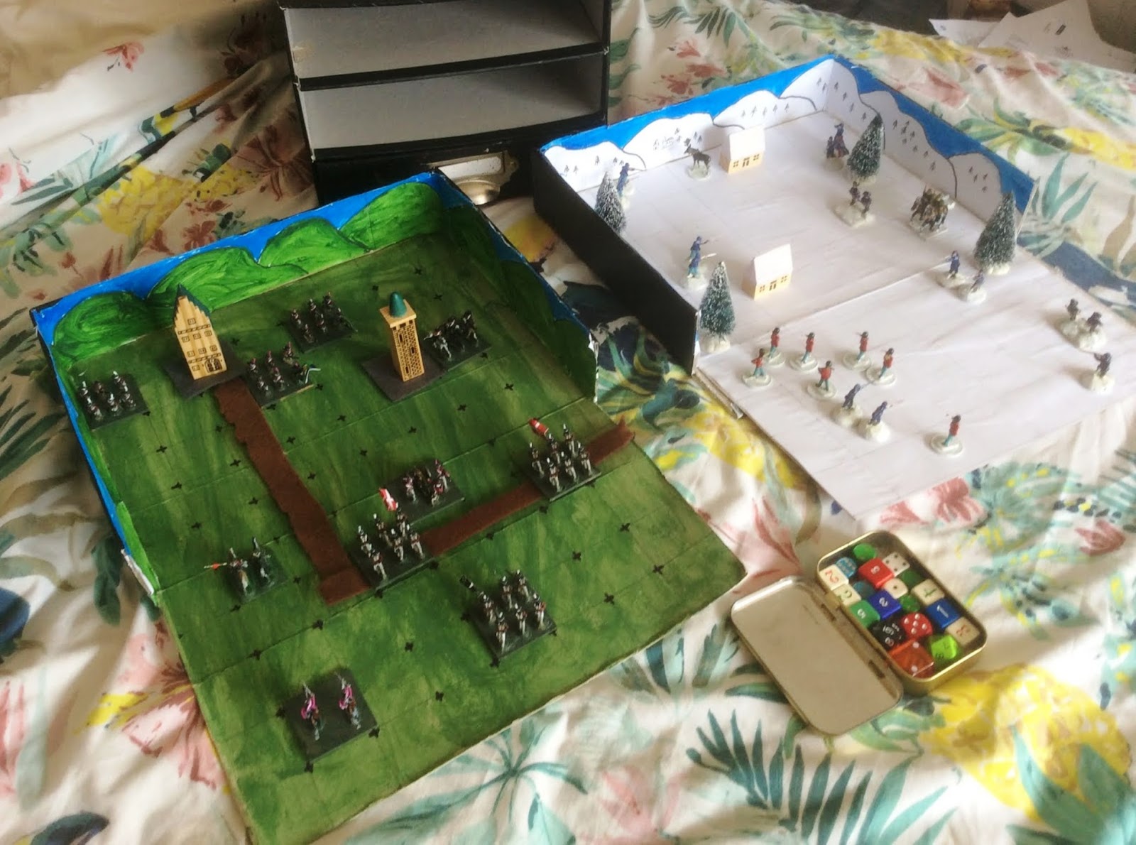 Wargaming Miscellany: Other people's Portable Wargames: Ideas and ...