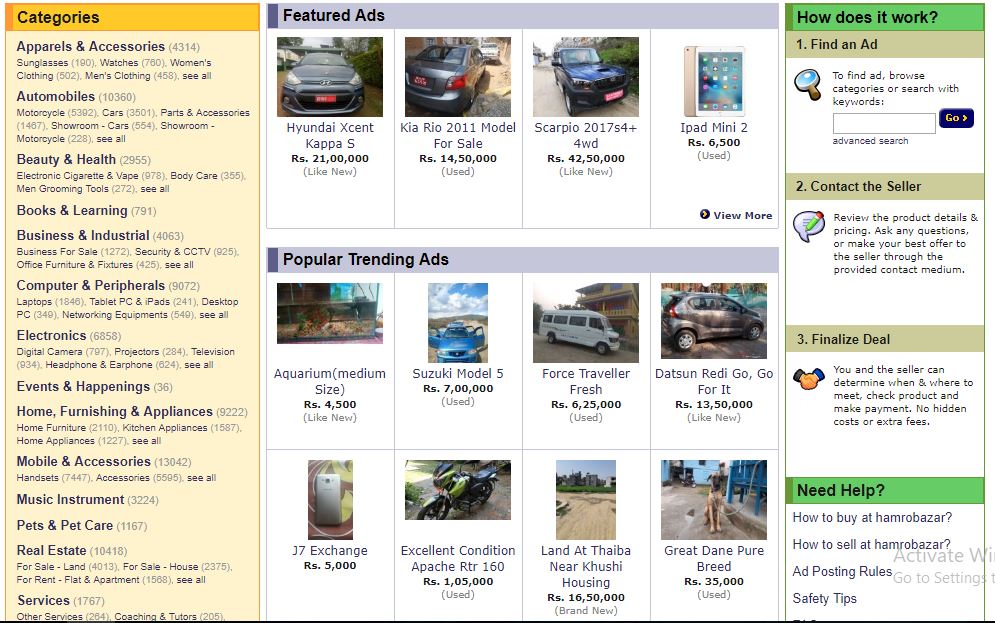 Top Five Online Shopping Sites of Nepal