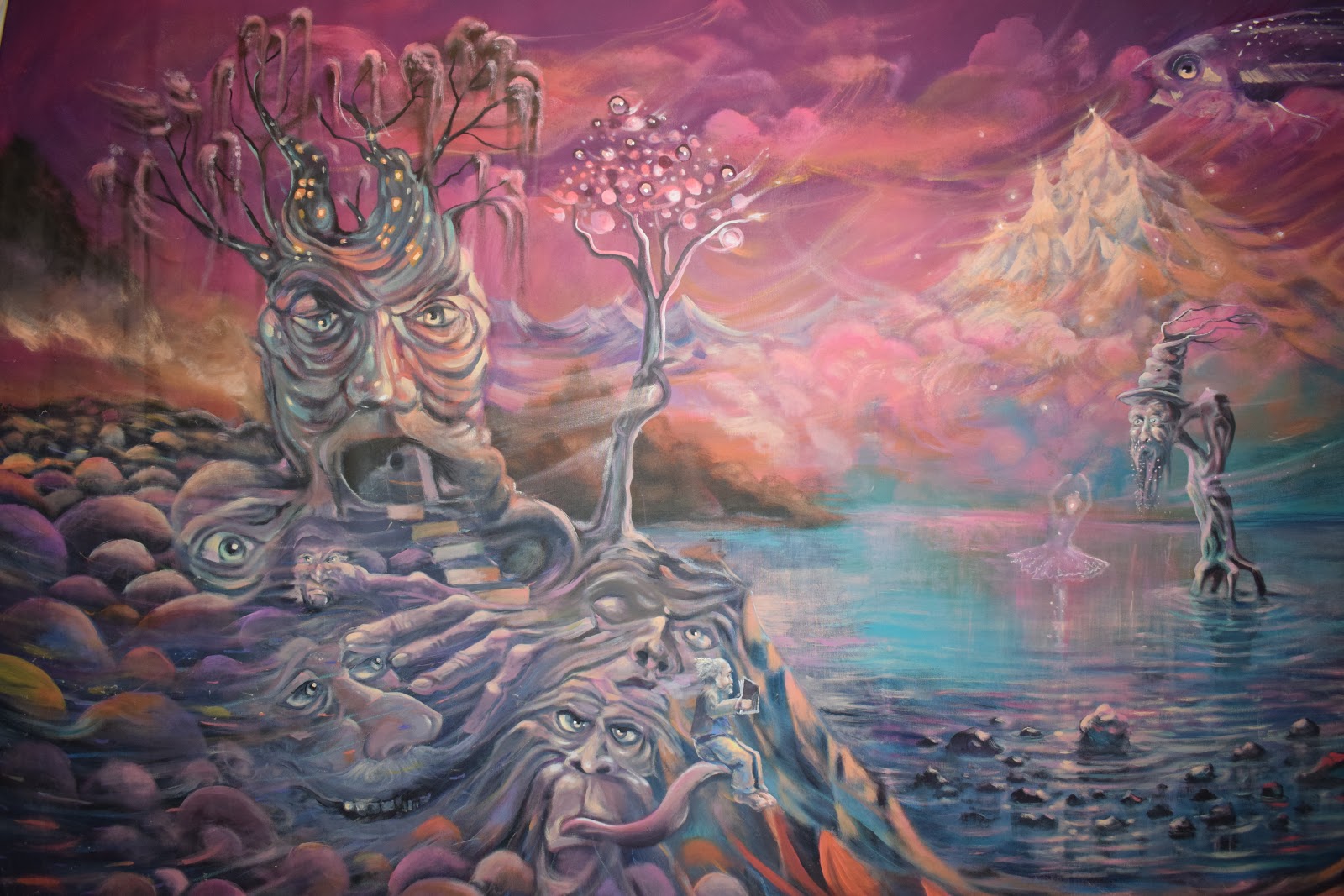 Pinturas de barrio de Cesar Barrientos