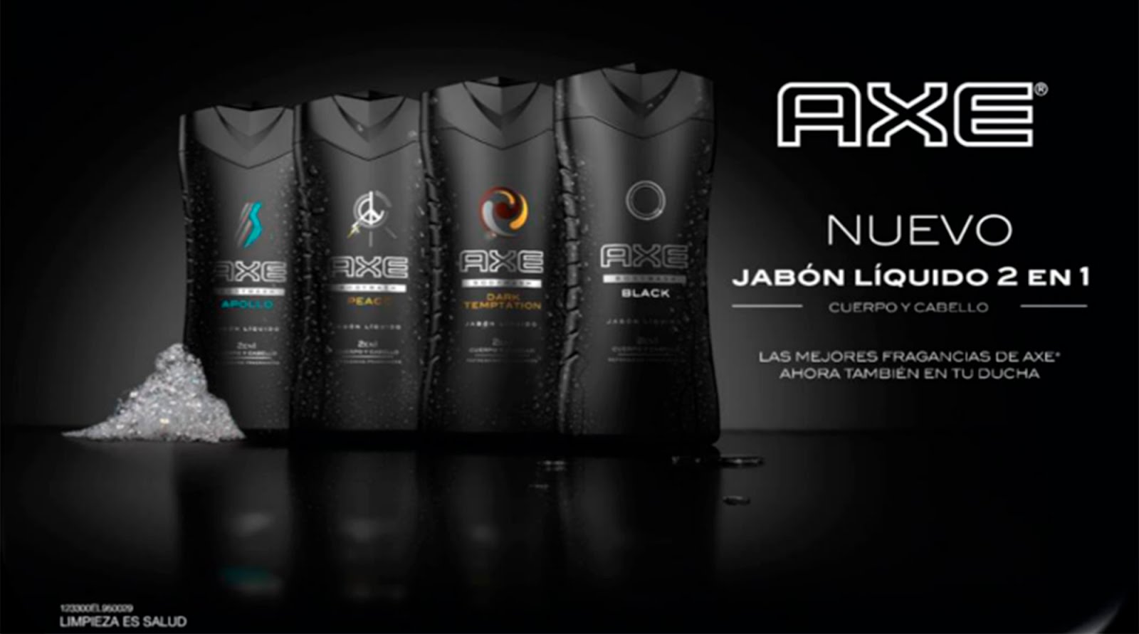 OPEN ADDICTION: AXE - JABONES LÍQUIDOS
