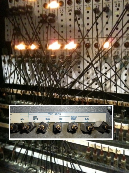 VINTAGE THEATRE CATALOGS: COMPOSITE STAGE SWITCHBOARDS WITH LUXTROL DIMMERS