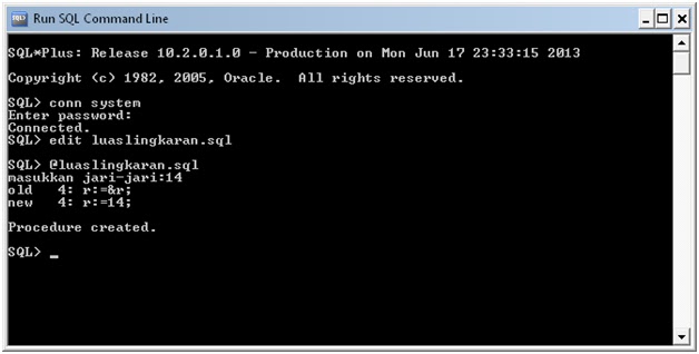 Koleksi Riyana: PROCEDURE PADA PL SQL Koleksi Riyana: PROCEDURE PADA PL SQL