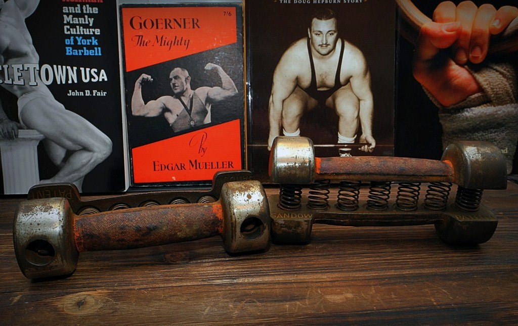 Mighty Joe's Grippers & MORE!: Recent Find - Sandow Spring Grip Dumbbells