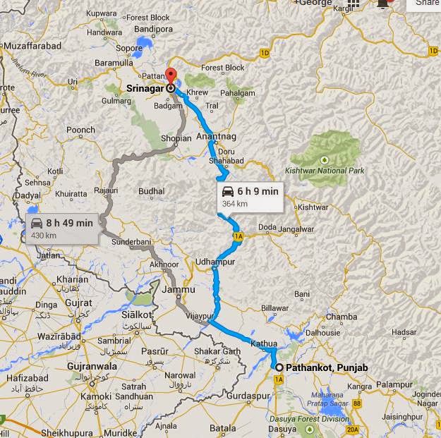 Where Is Pathankot In India Map - United States Map