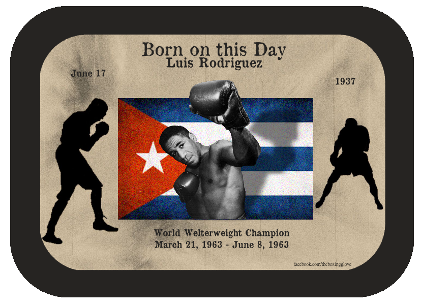 The Boxing Glove: Luis "El Feo" Rodriguez: World Welterweight Champion