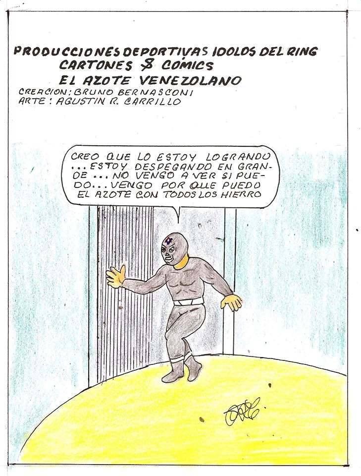 Elazotevenezolanoelblog: Comic El Azote Venezolano Vs. El Lobo Panameño
