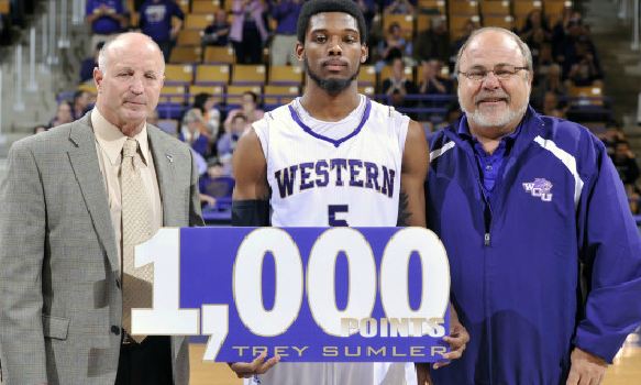 Purple & Gold: Sumler honored for 1,000th Career Point