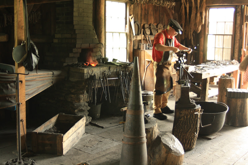 Nomadic Newfies: Wade House Sawmill & Blacksmith Shop and the Jung ...