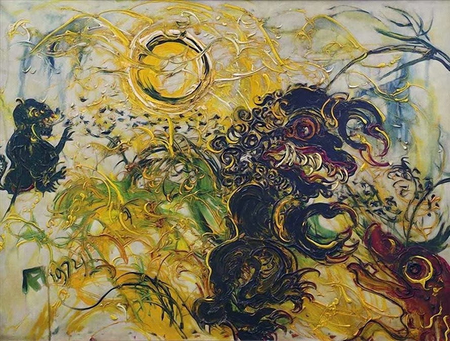 Lukisan Karya Affandi Lengkap Terkenal Beserta Keterangan Penjelasannya