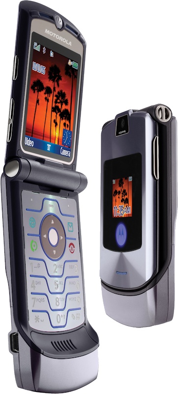 Retromobe - retro mobile phones and other gadgets: Motorola RAZR V3i (2005)