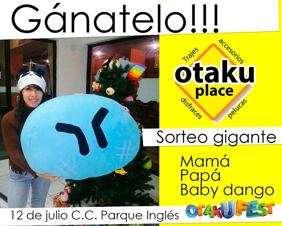 Nuevo sorteo anime de Dango gigante - Dango Factory PELUCHES