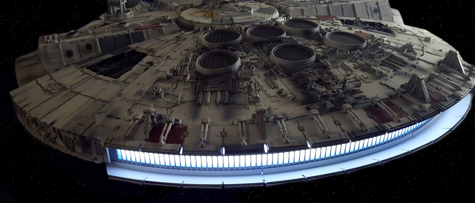 Millennium Falcon Model Build Diary: Pt 33 Completed Millennium Falcon ...