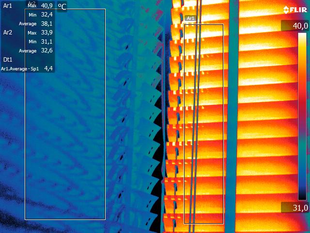 Termografia: Protezione dall' irraggiamento solare e schermature solari.