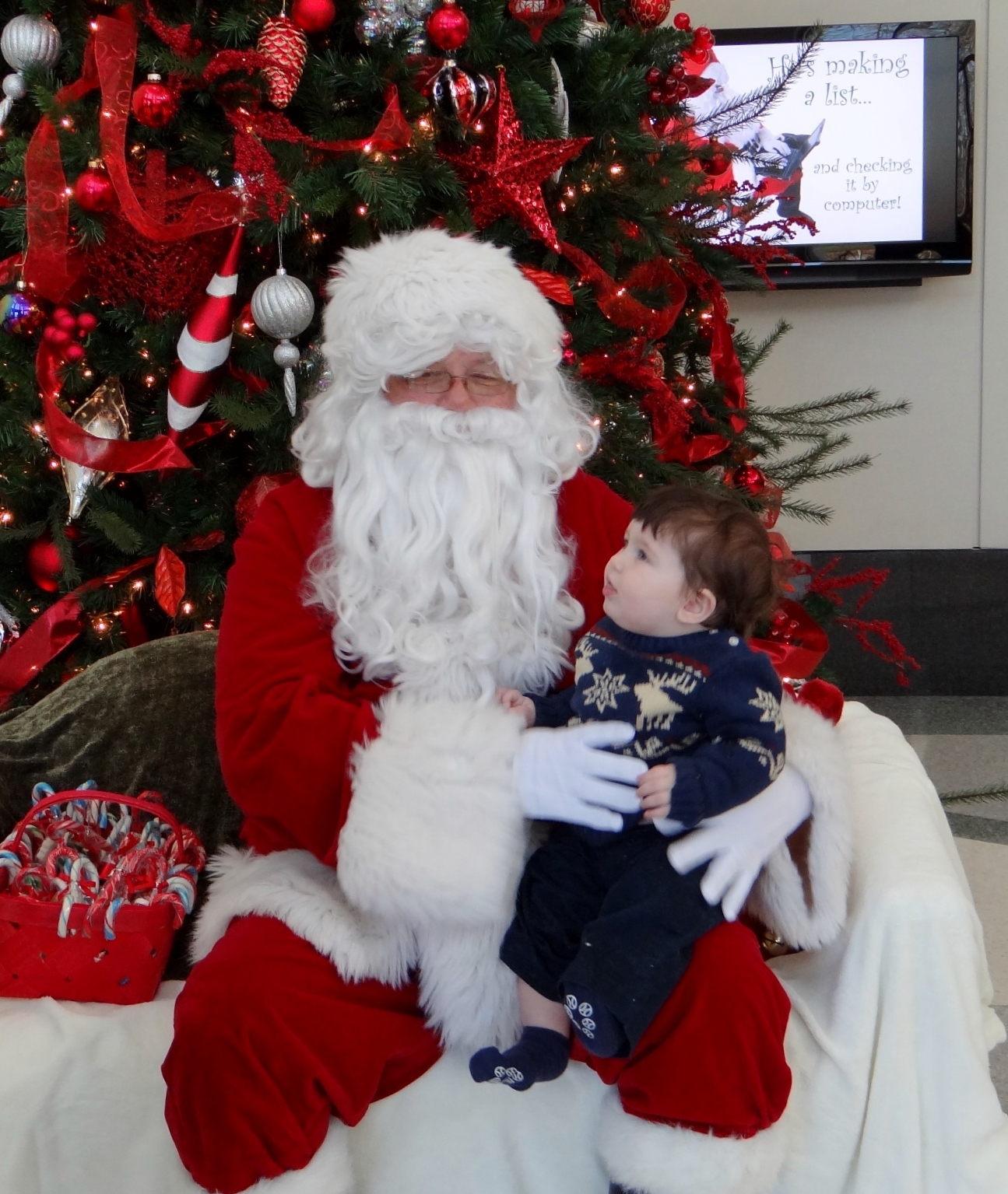 Learning Between The Lakes: Fake Santa