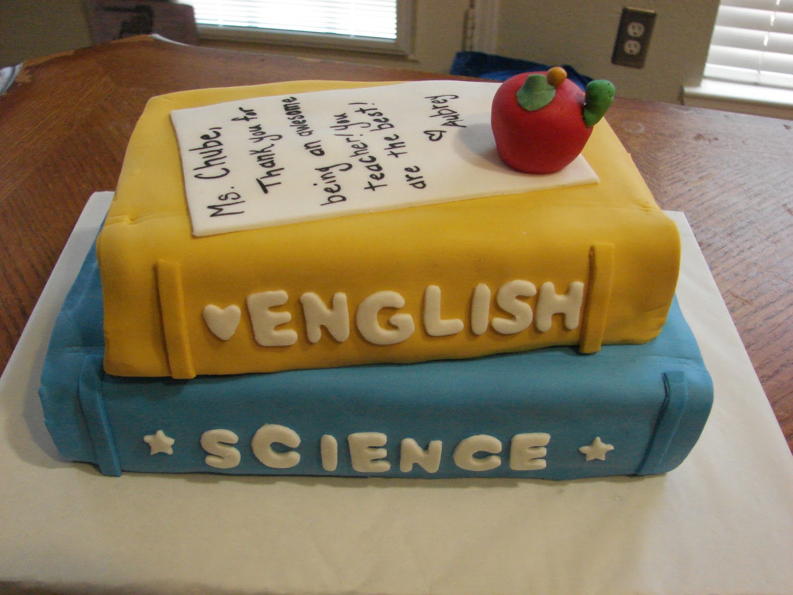 My Cake Hobby: Teacher Appreciation Cakes