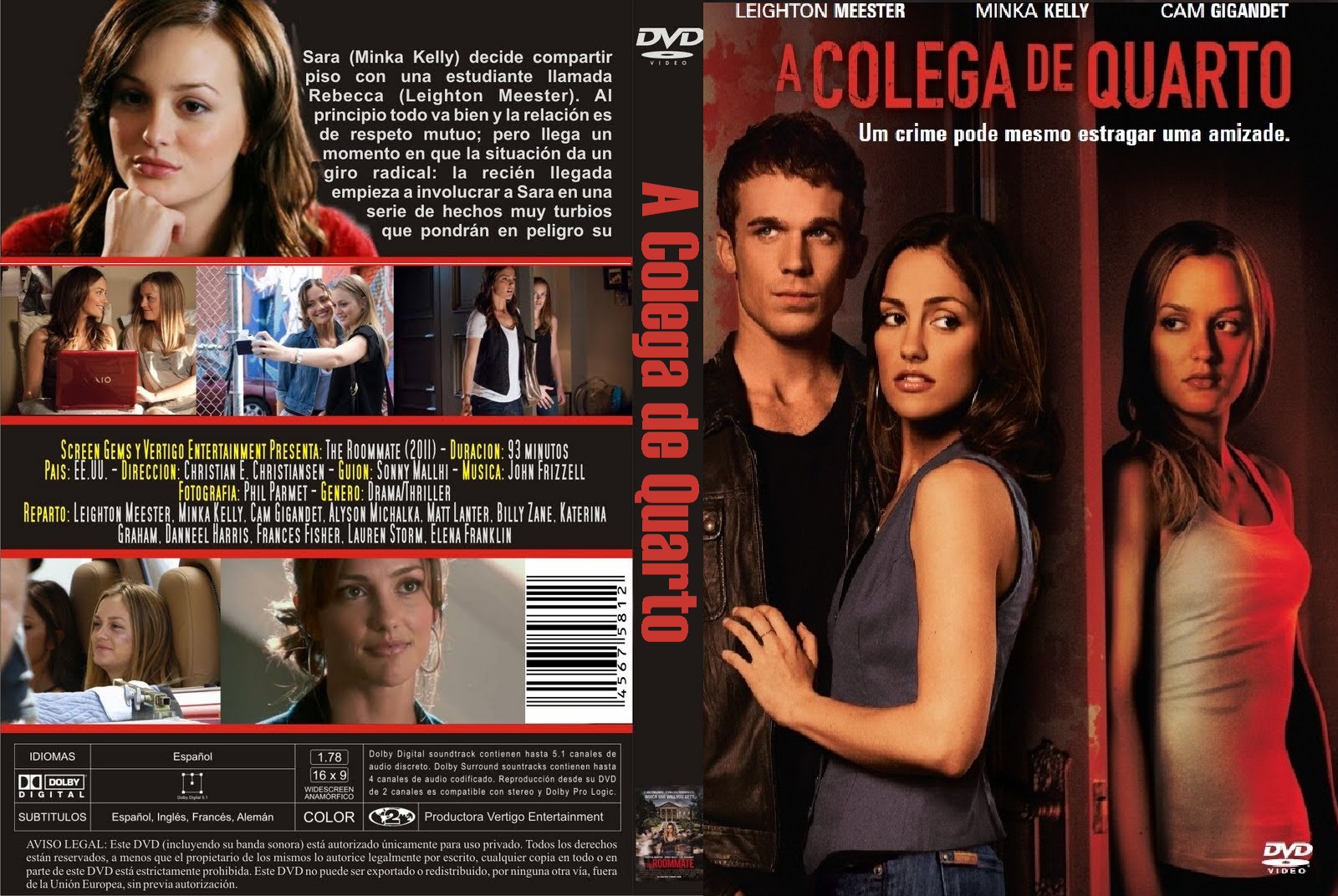 Capas Pontecar Colega De Quarto
