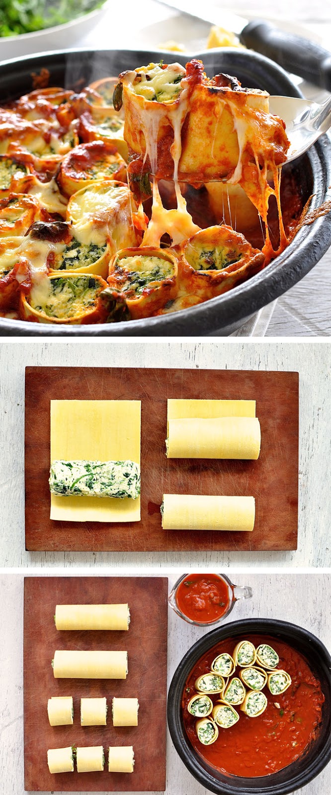 BAKED SPINACH AND RICOTTA ROTOLO - Recipes Boards