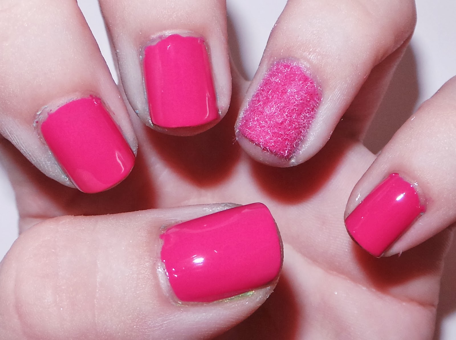 Sabrina's Make Up Diary: IT'S SO FLUFFY NAIL DESIGN