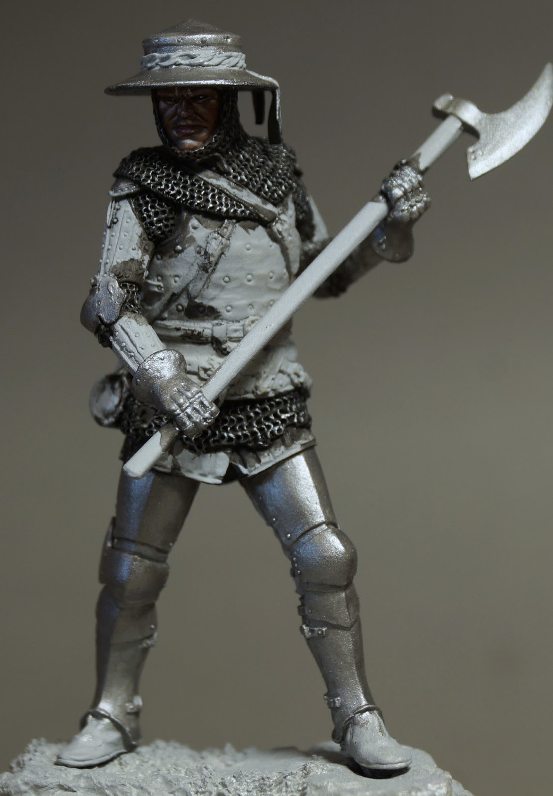 Painted miniatures by Sergey Popovichenko. Works in Progress