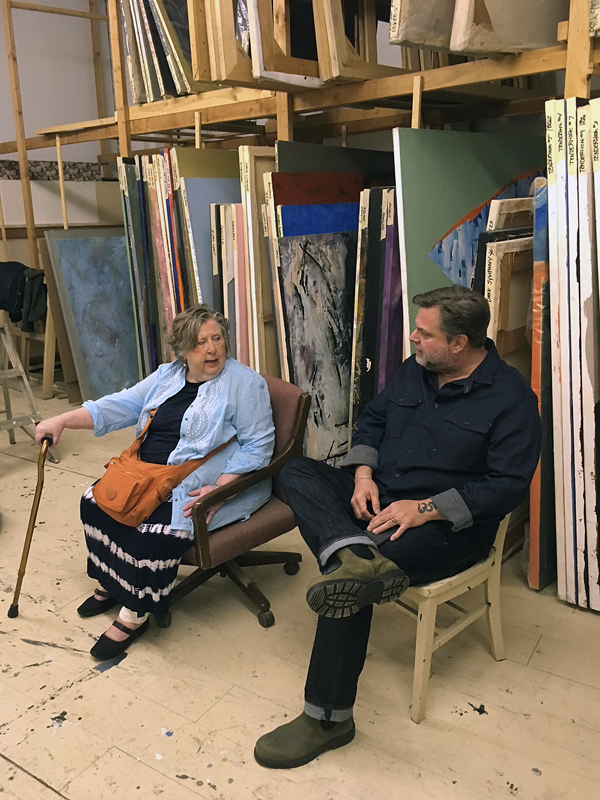 Structure and Imagery: Studio Visit: Ann Purcell and David Pollack in ...