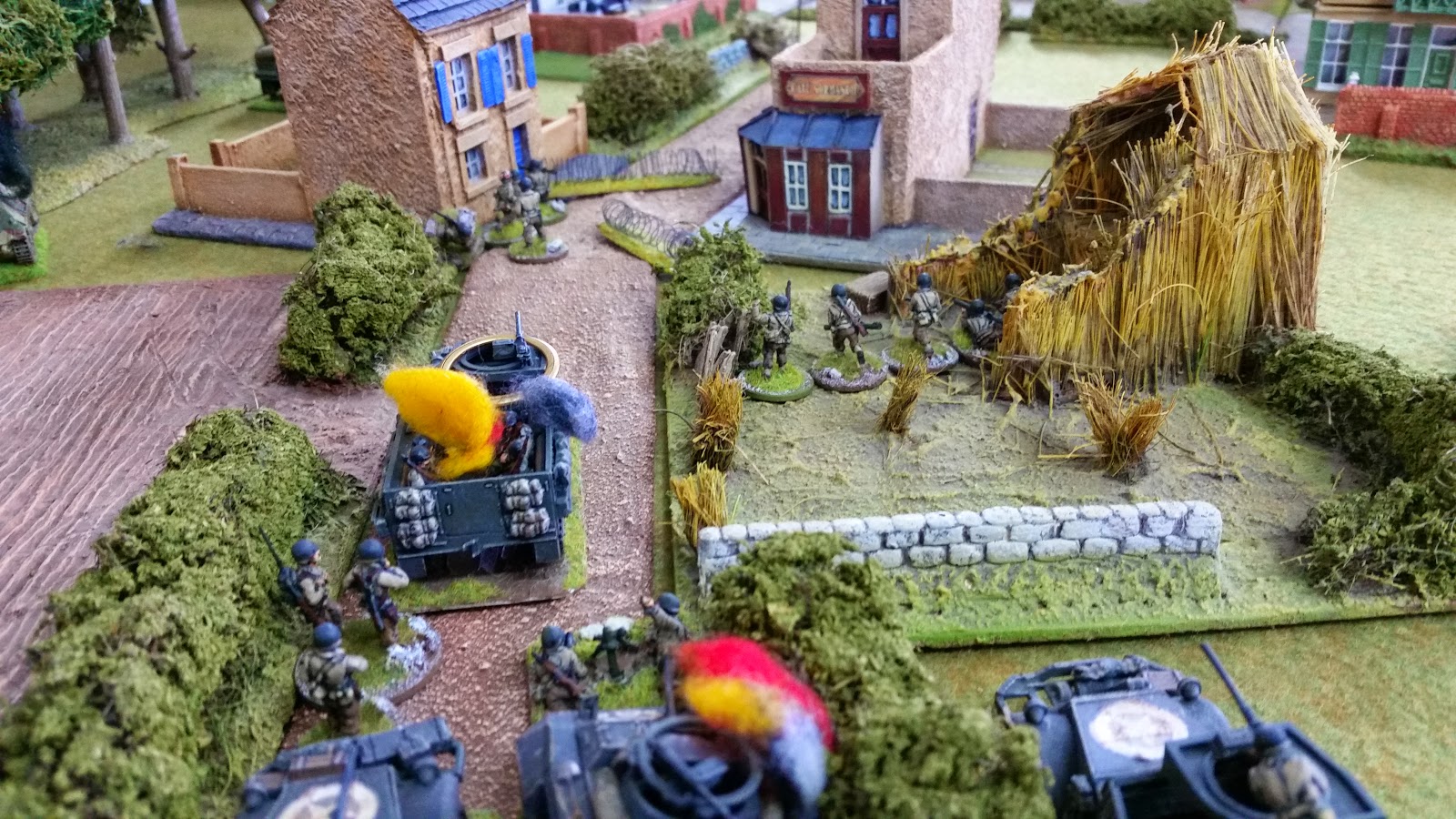 Little Lead Arms Race: WW2 scratch game , using Rapid Fire.