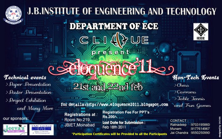 technical events posters | fashion online magazine