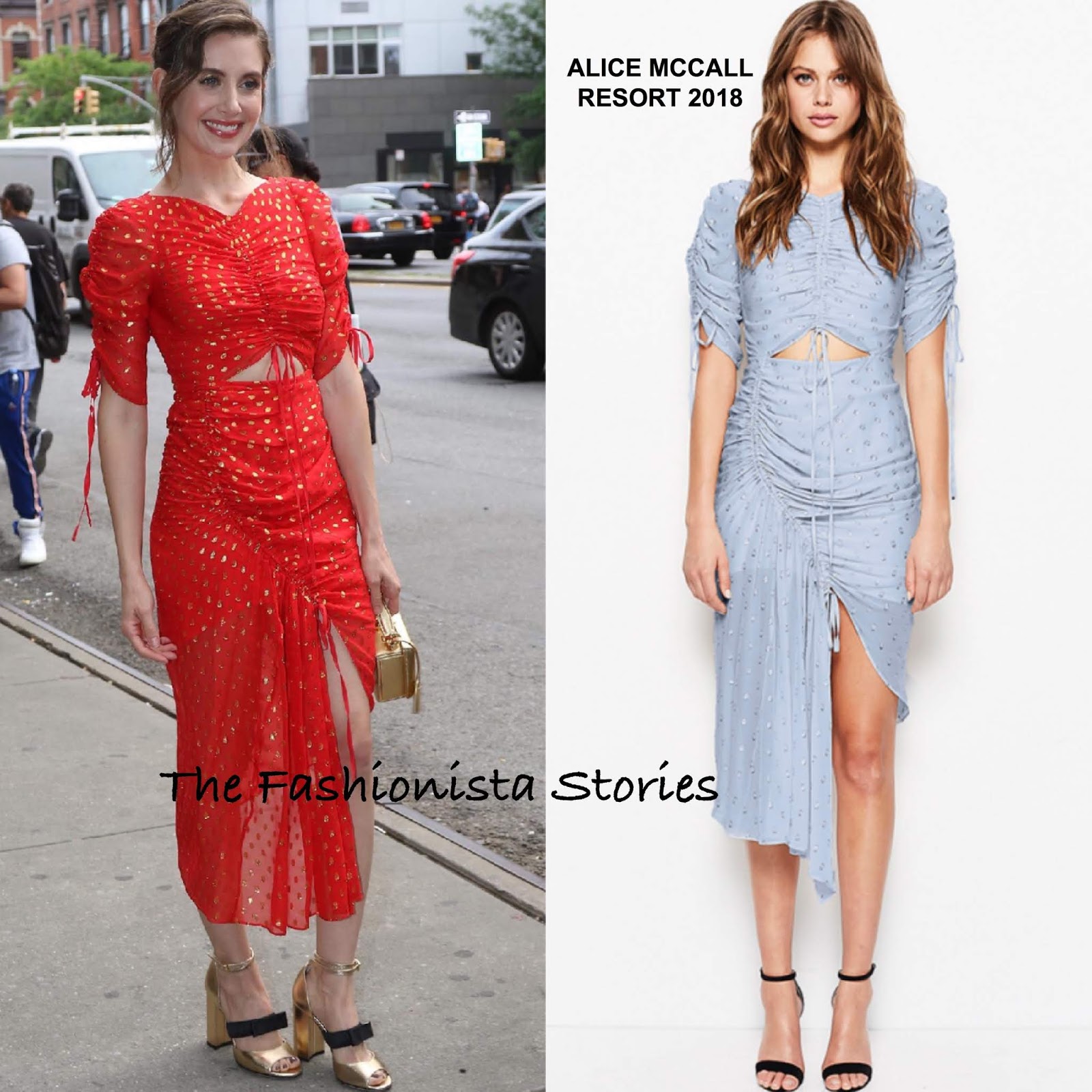 Alison Brie in Alice McCall Out in New York