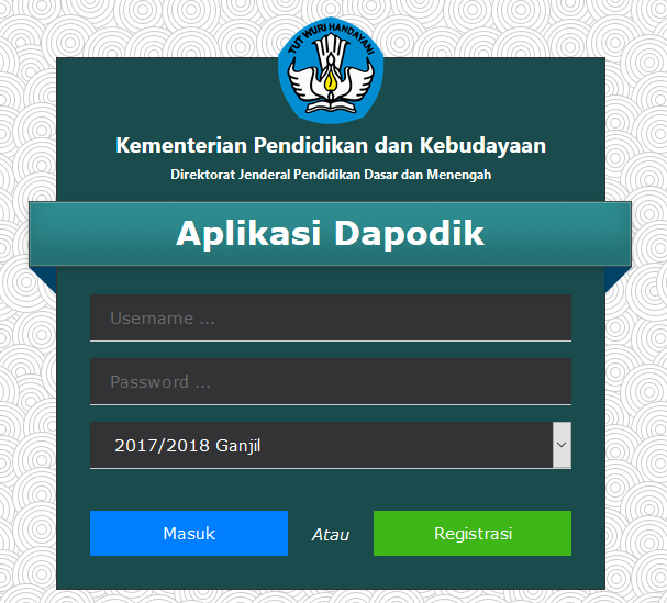 Tampilan Baru dan Alur Penggunaan Aplikasi Dapodik Versi 2018 | Salam ...
