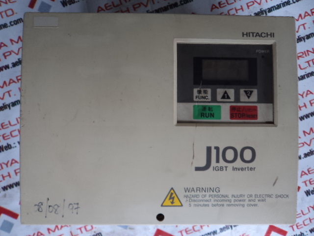 HITACHI J100 037HFE5 IGBT INVERTER - Aeliya Marine