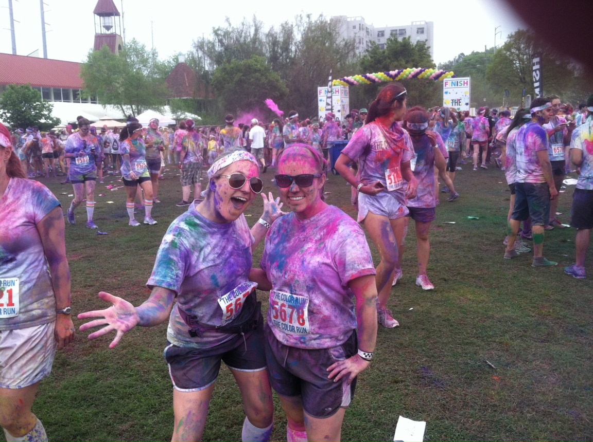 run megan run. : Race Report: The Color Run - Atlanta
