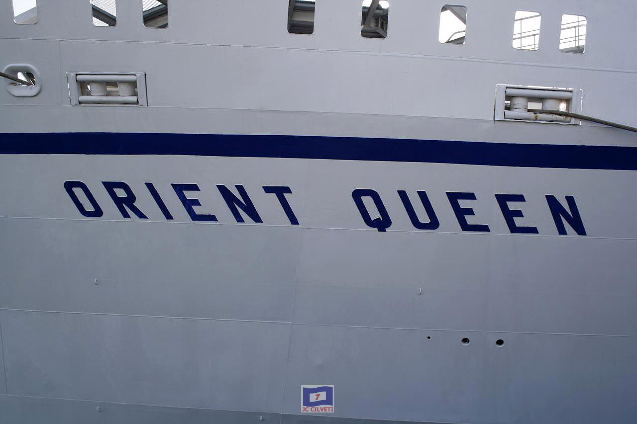 Málaga Marítima: Primera escala en Málaga del buque de crucero ORIENT QUEEN