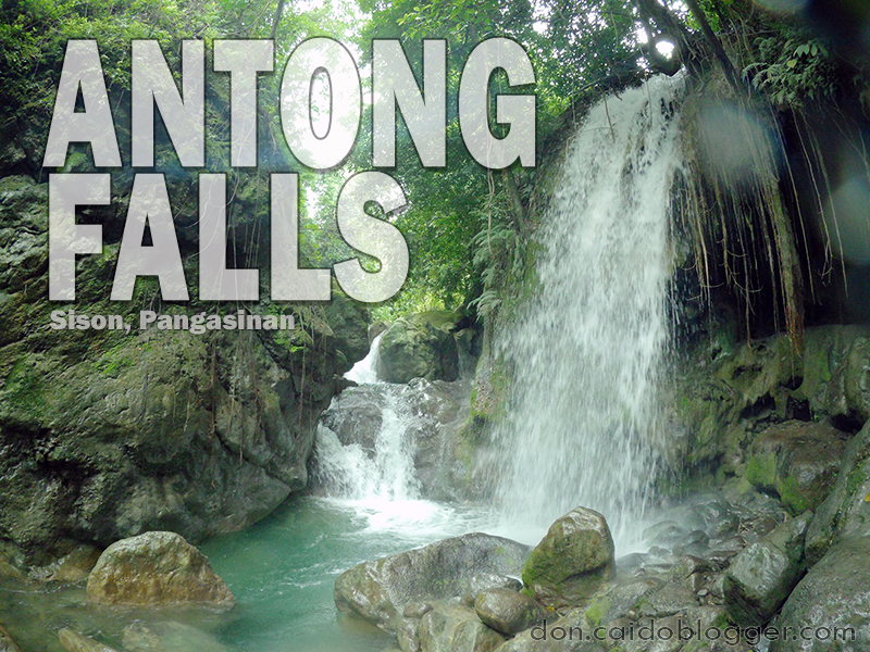 Antong Falls in Sison, Pangasinan