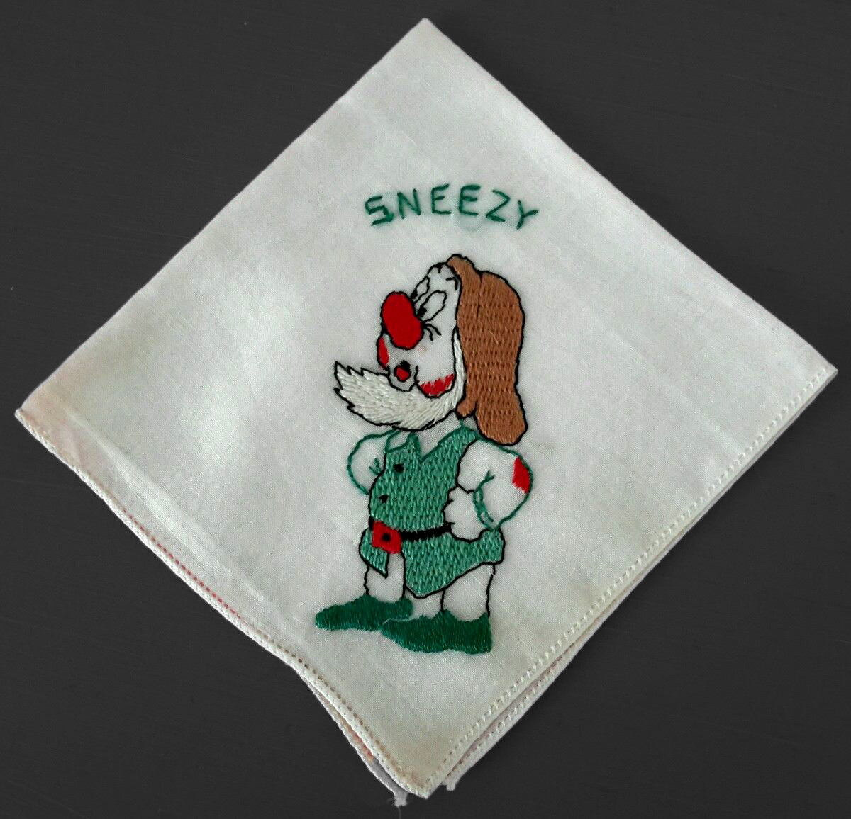 Filmic Light - Snow White Archive: 1938 Embroidered Hanky Boxed Sets by ...